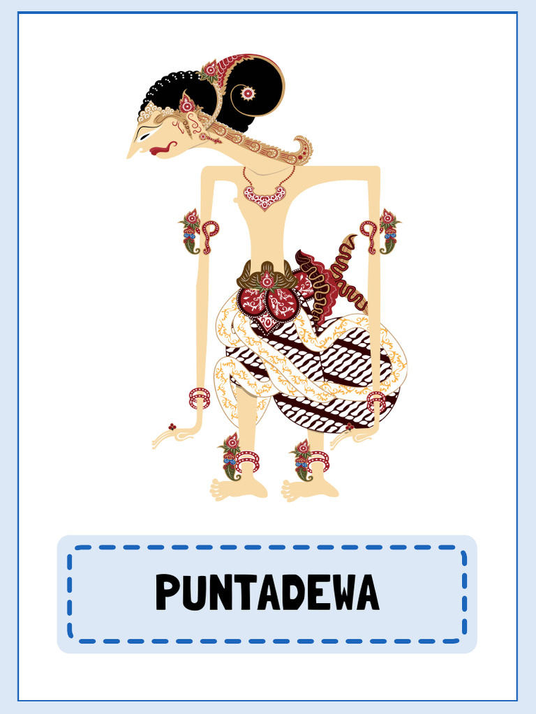 Kartu Pengingat Wayang Biru | PDF