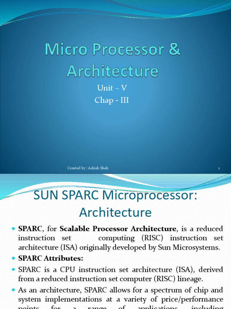 Micro Unit - 5 Chap-3 | PDF