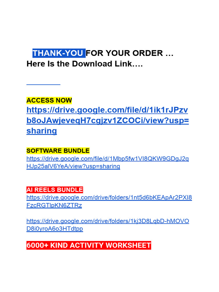 All Bundle | PDF