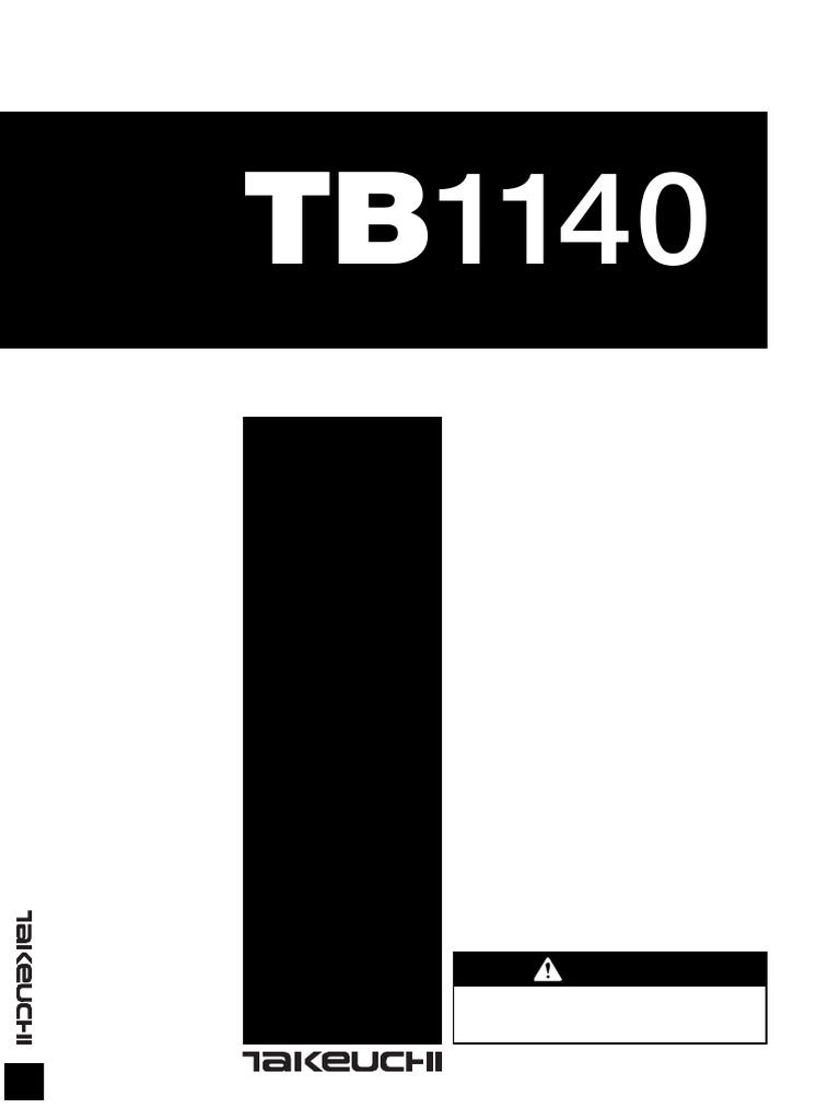 TB1140 E Ver004 | PDF