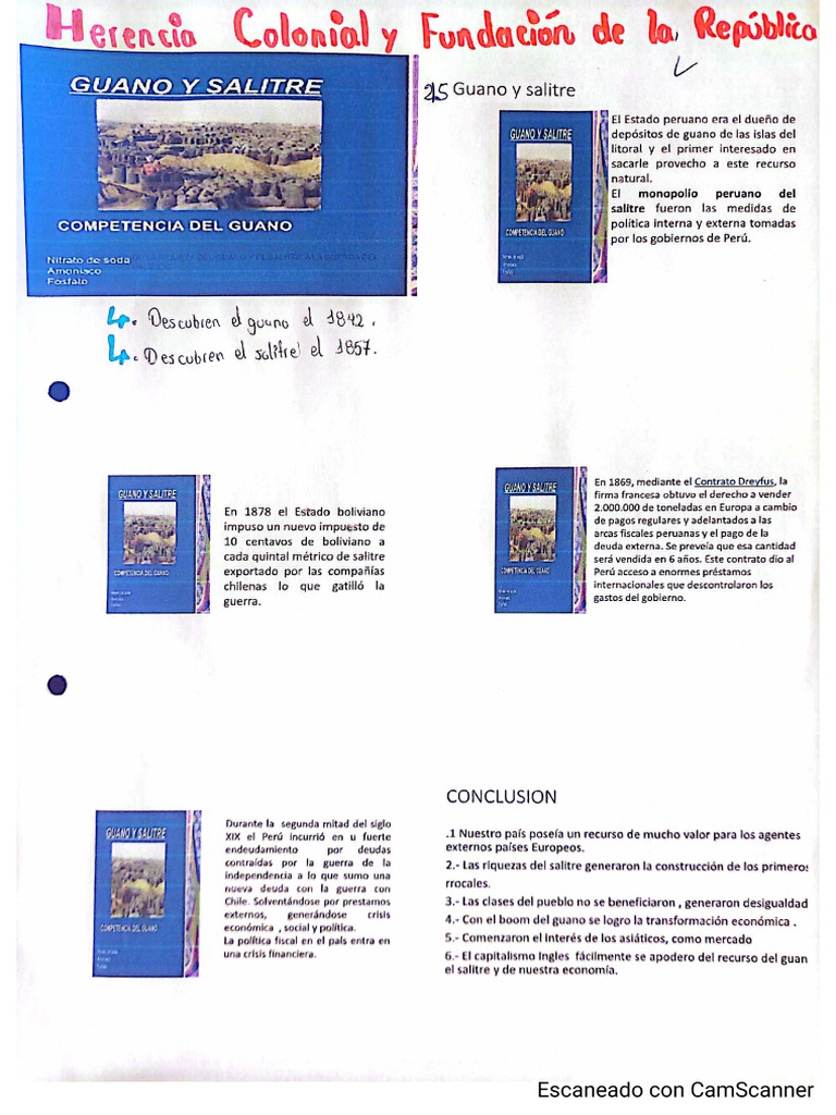 Guano y Salitre | PDF