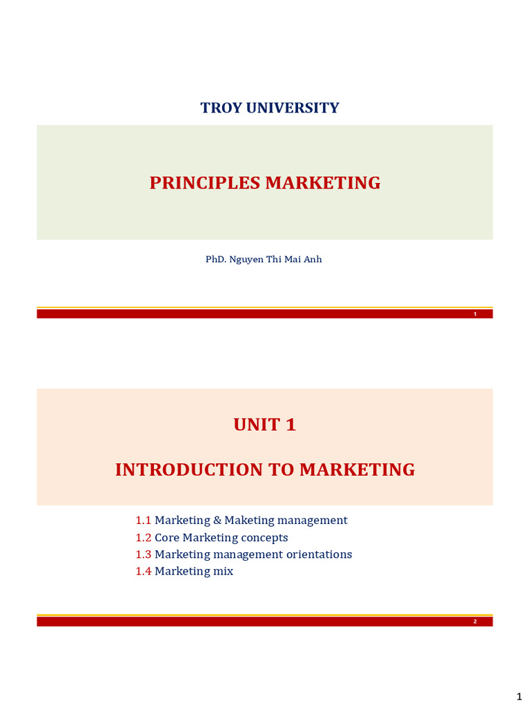 Unit 3 - Marketing Environment | PDF