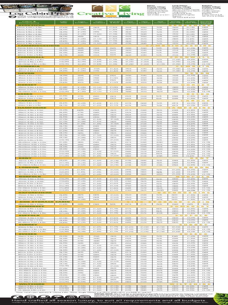 Price List 2024 | PDF