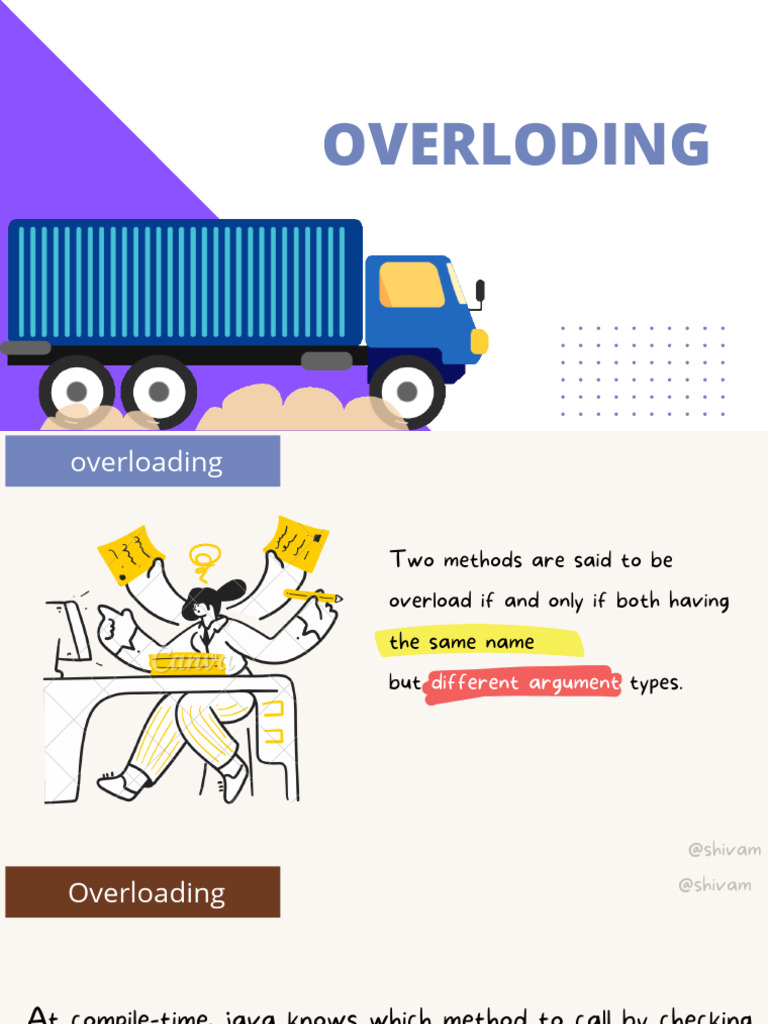 Overloading 7 Different Case Study | PDF