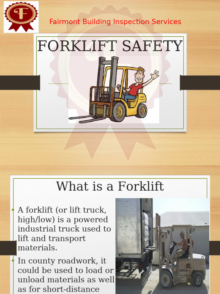 Forklift safety training | PDF