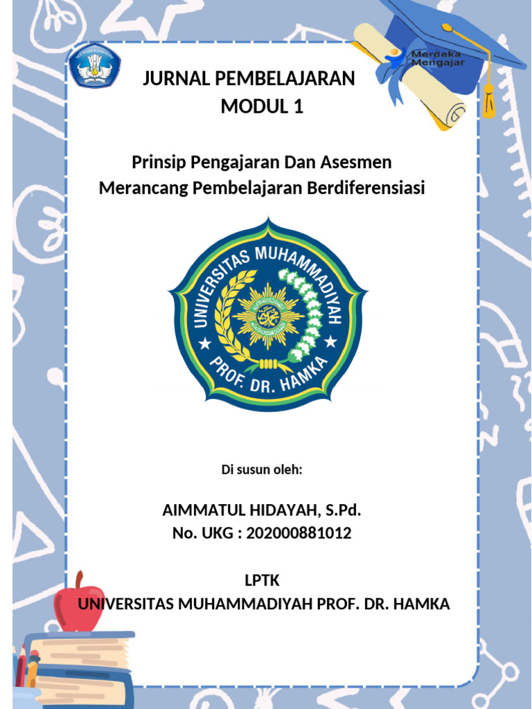 Jurnal Modul 1 Pembelajaran Berdiferensiasi | PDF | Career & Growth ...