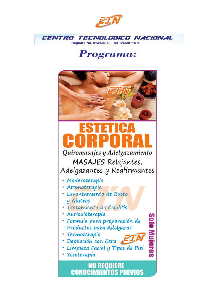 Programa Estetica . cdr | PDF