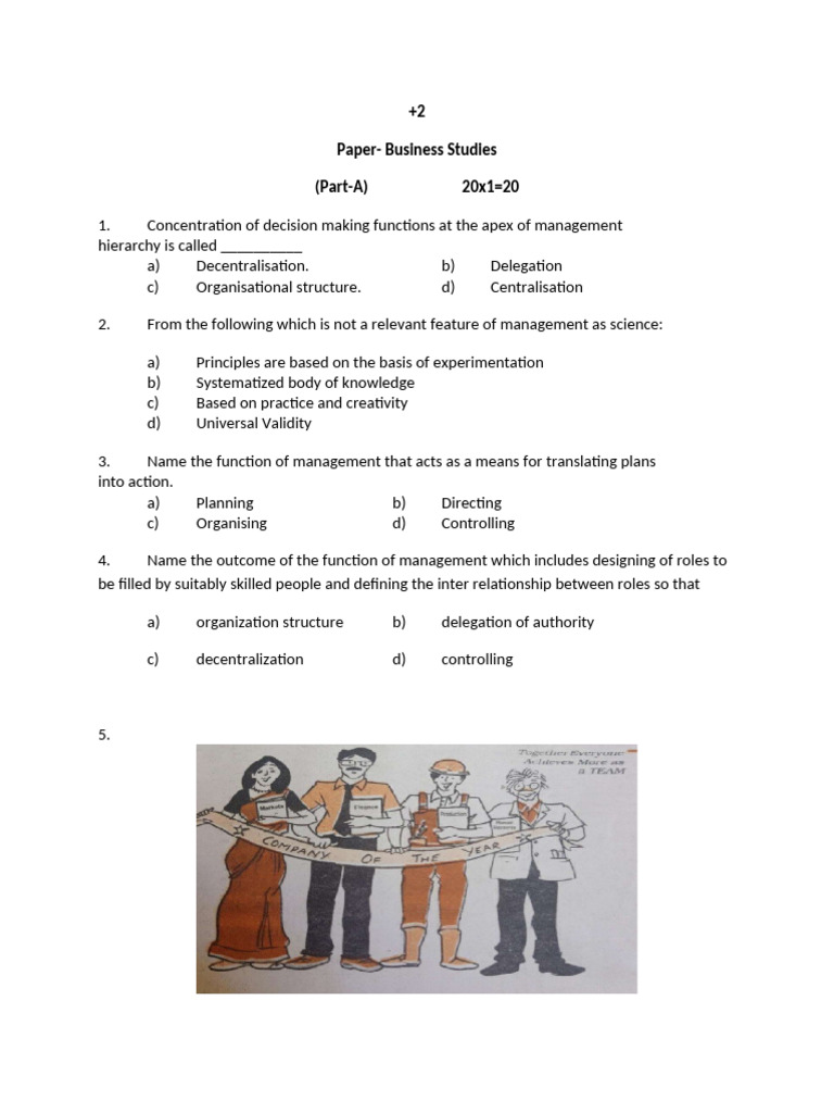 Paper +2 Business STD | PDF