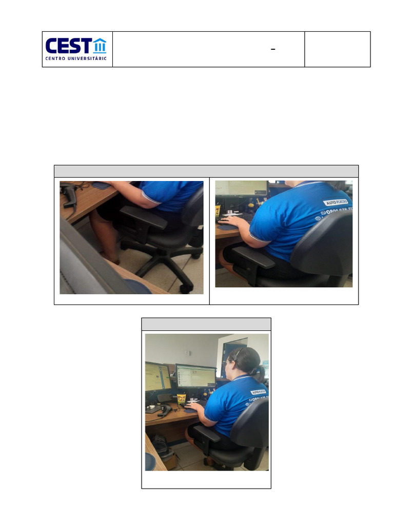 ERGONOMIA TDE 2 - MODELO DE AEP - | PDF