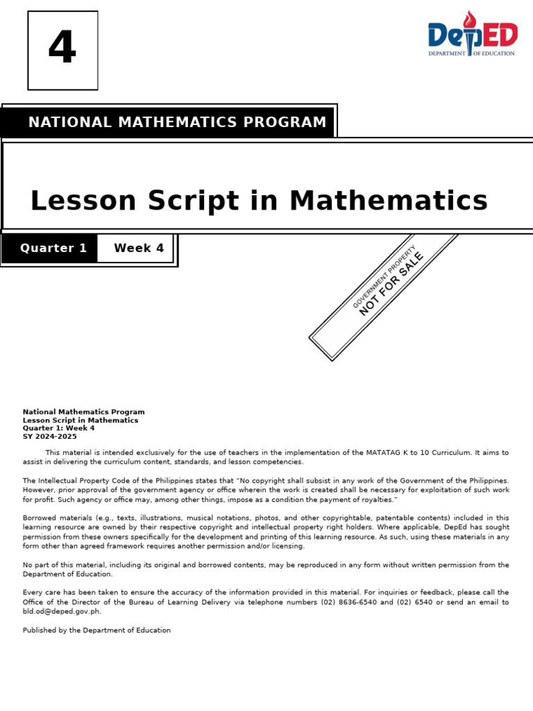 Co 2024 Ls g4 NMP Quarter1 Week4 | PDF