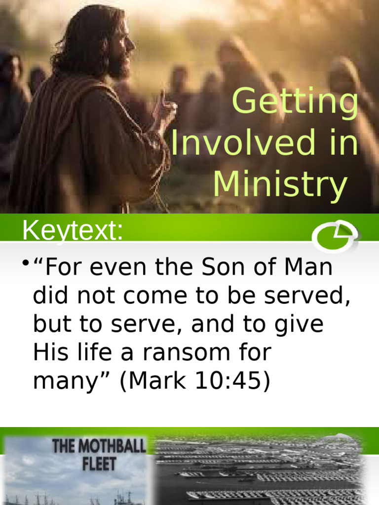 Getting Involved in Ministry | PDF