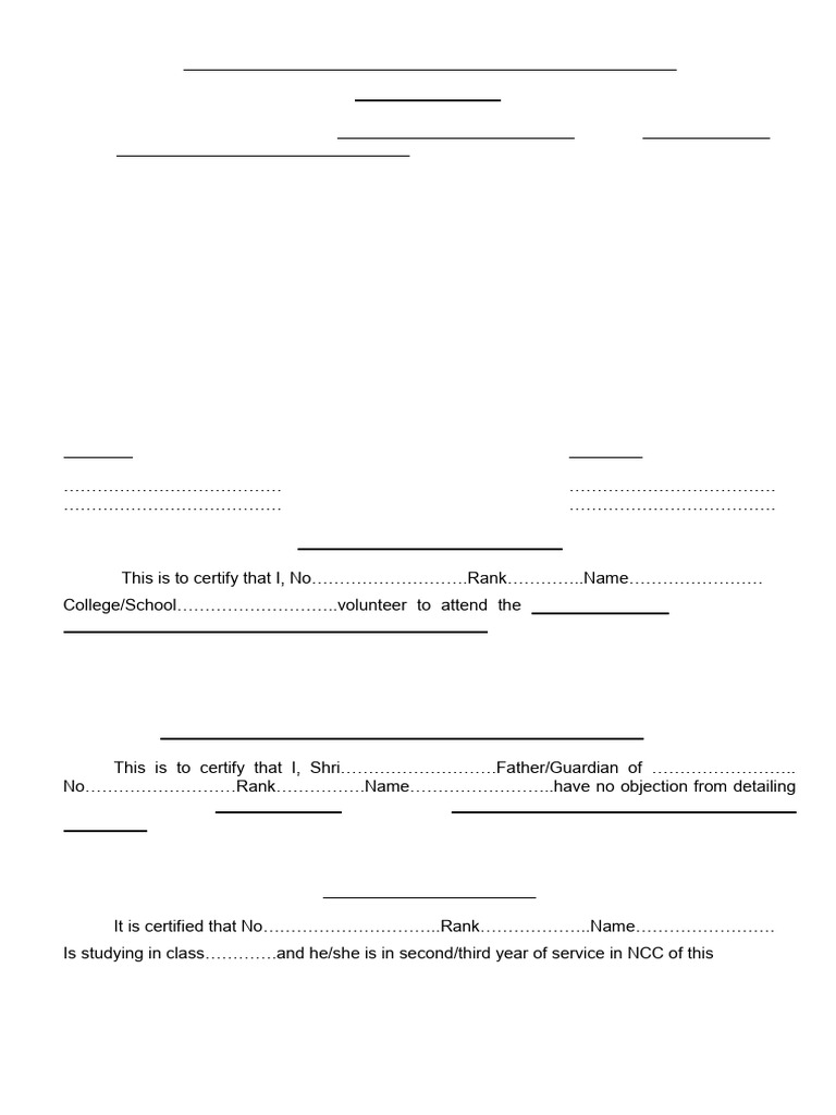 Camp Docs For ATC | PDF