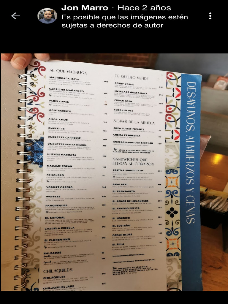 Menú de Welchez Café en Río Piedras | PDF