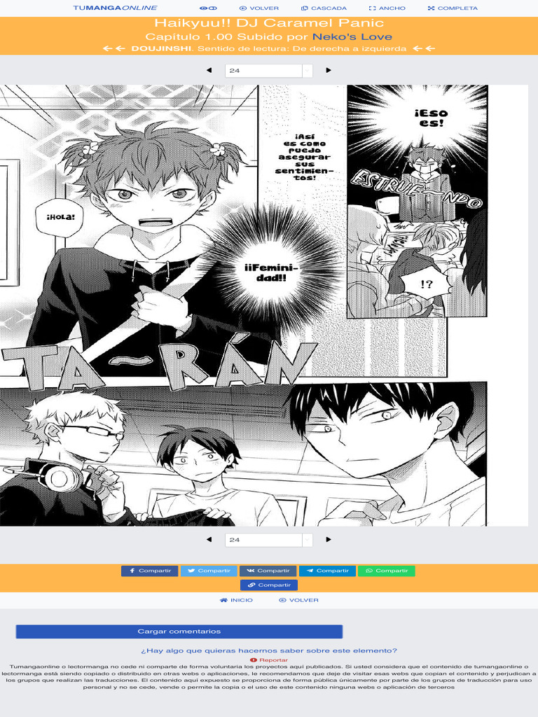 Haikyuu!! DJ Caramel Panic - Capítulo 1.00 - Neko… | PDF