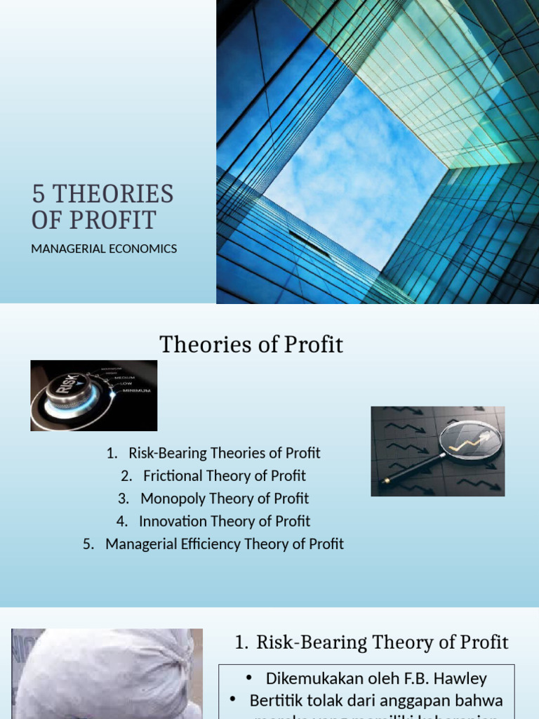 5 Theory of Profit | PDF