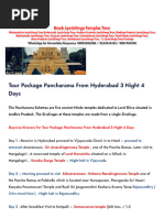 12 Jyotirlinga Route Map | PDF
