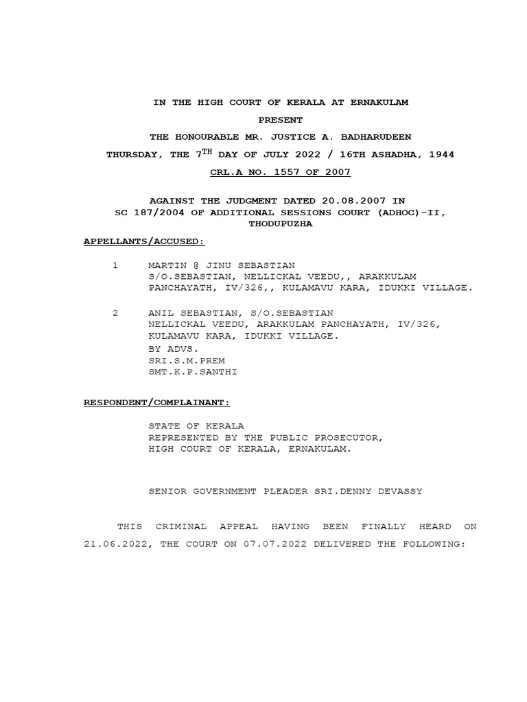304 Part II Ipc Case 425487 | PDF | Rehabilitation (Penology) | Punishments