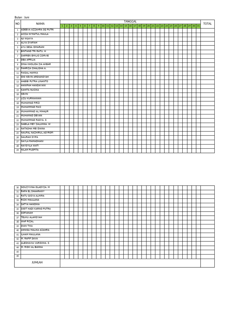 REkap Tabungan | PDF