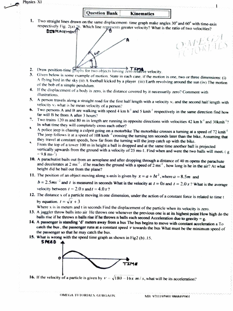 Class 11th | PDF