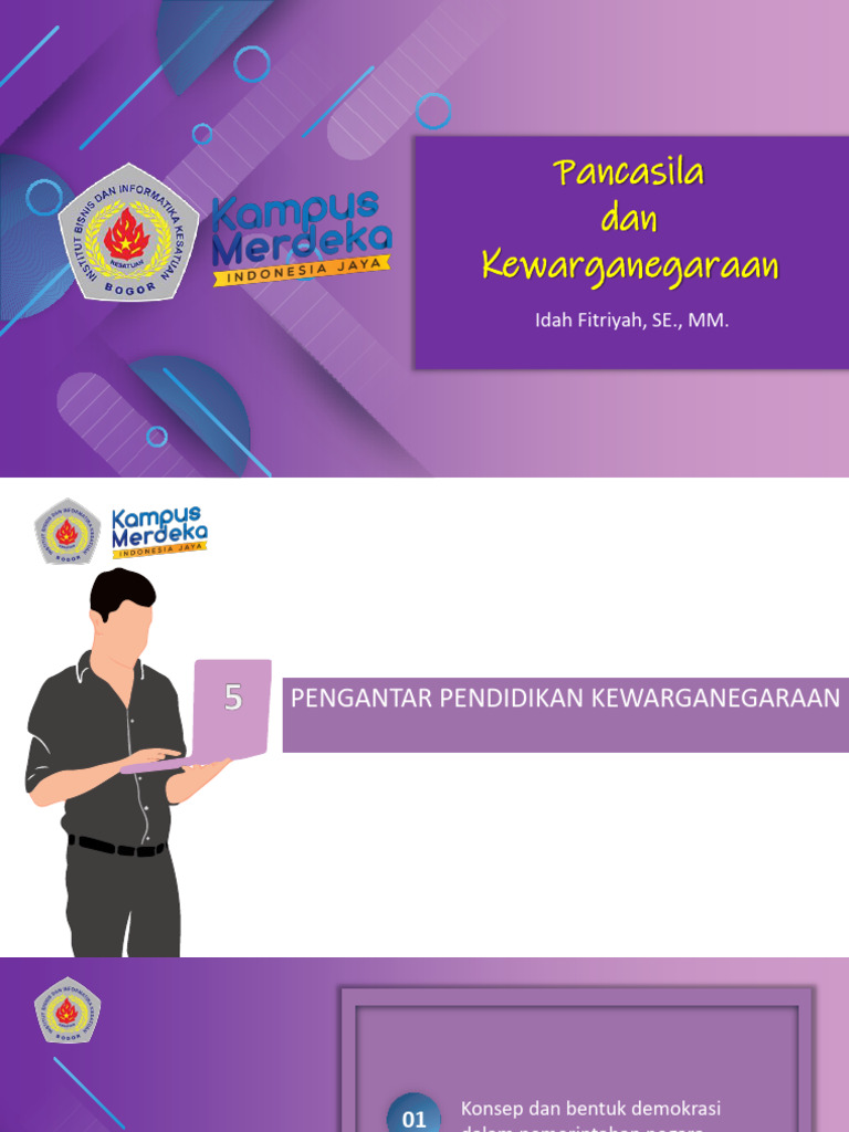 Pertemuan 5 - Pengantar Pendidikan Kewarganegaraan - New | PDF