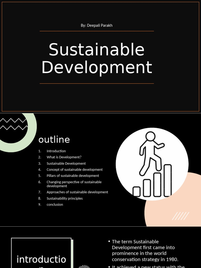 Sustainable Development | PDF