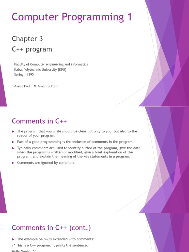 Progch 3 | PDF