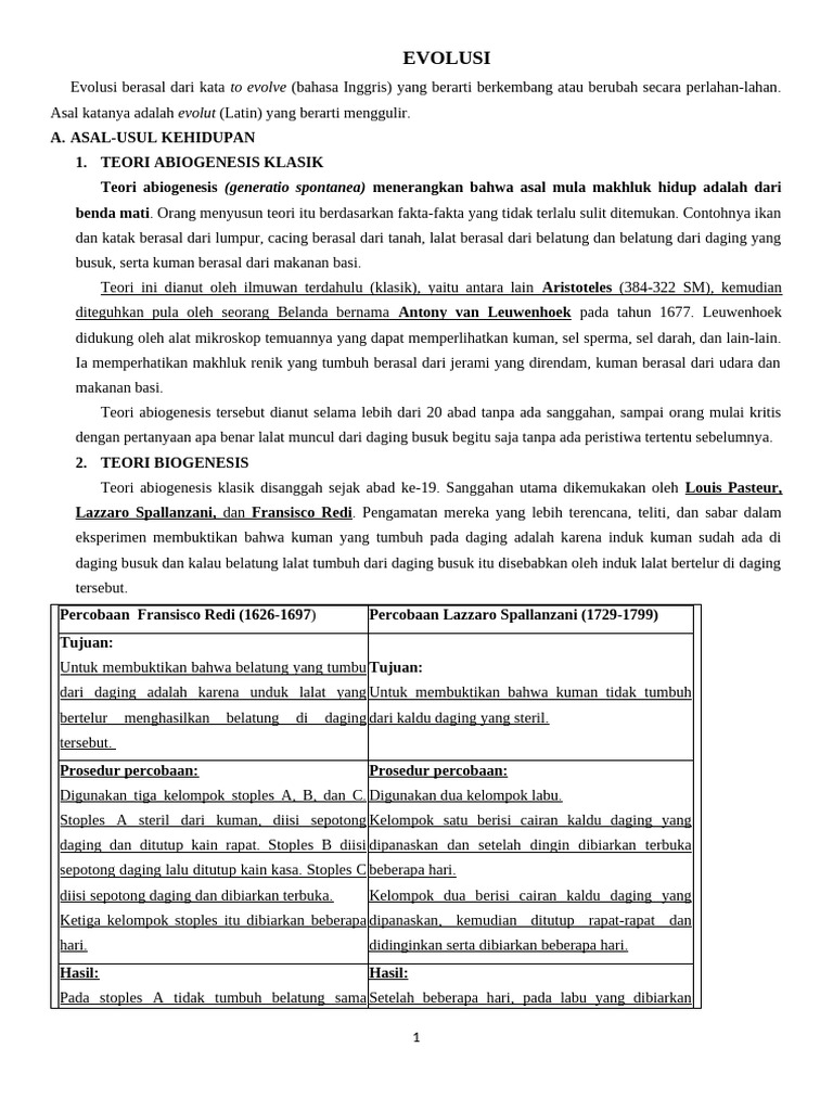 Evolusi Kela Xii | PDF