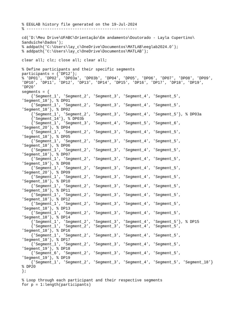 Code Loop Erased Channels Mat 30 08 | PDF