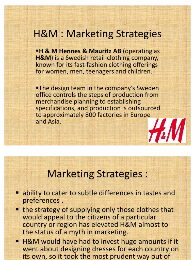 H&M | PDF