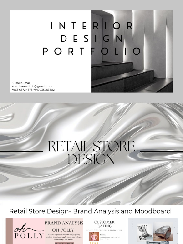 Interior Design Portfolio | PDF | Art