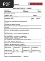 Electrical Isolation Certificate Template | PDF