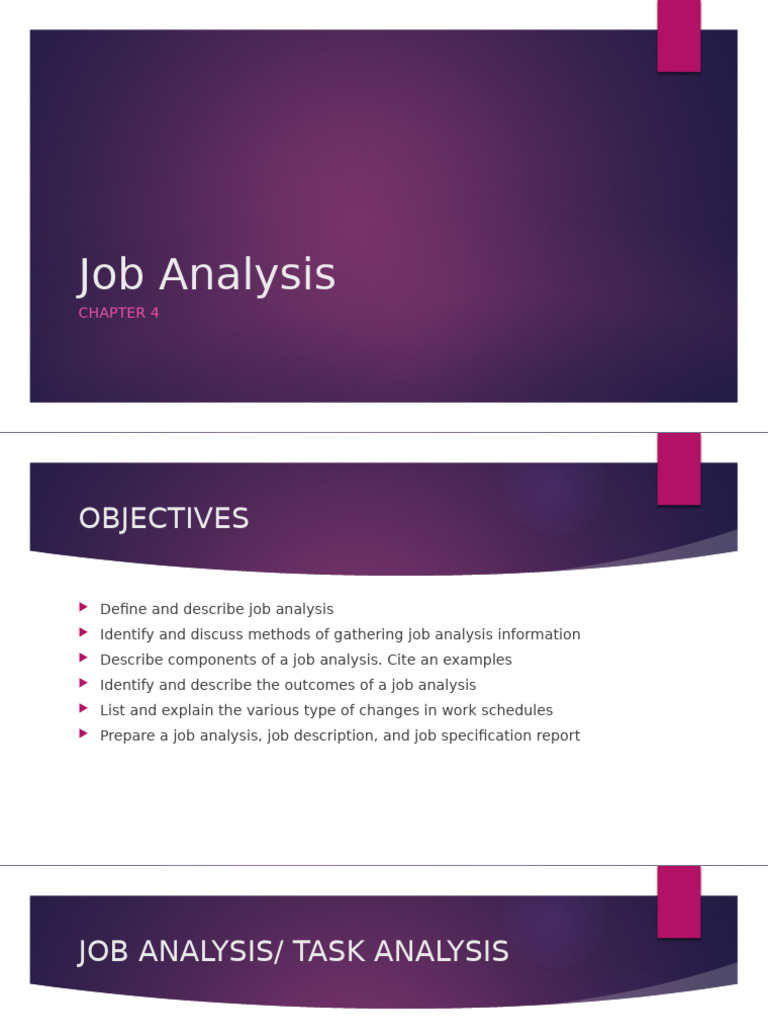 chapter-4_Job-Analysis | PDF