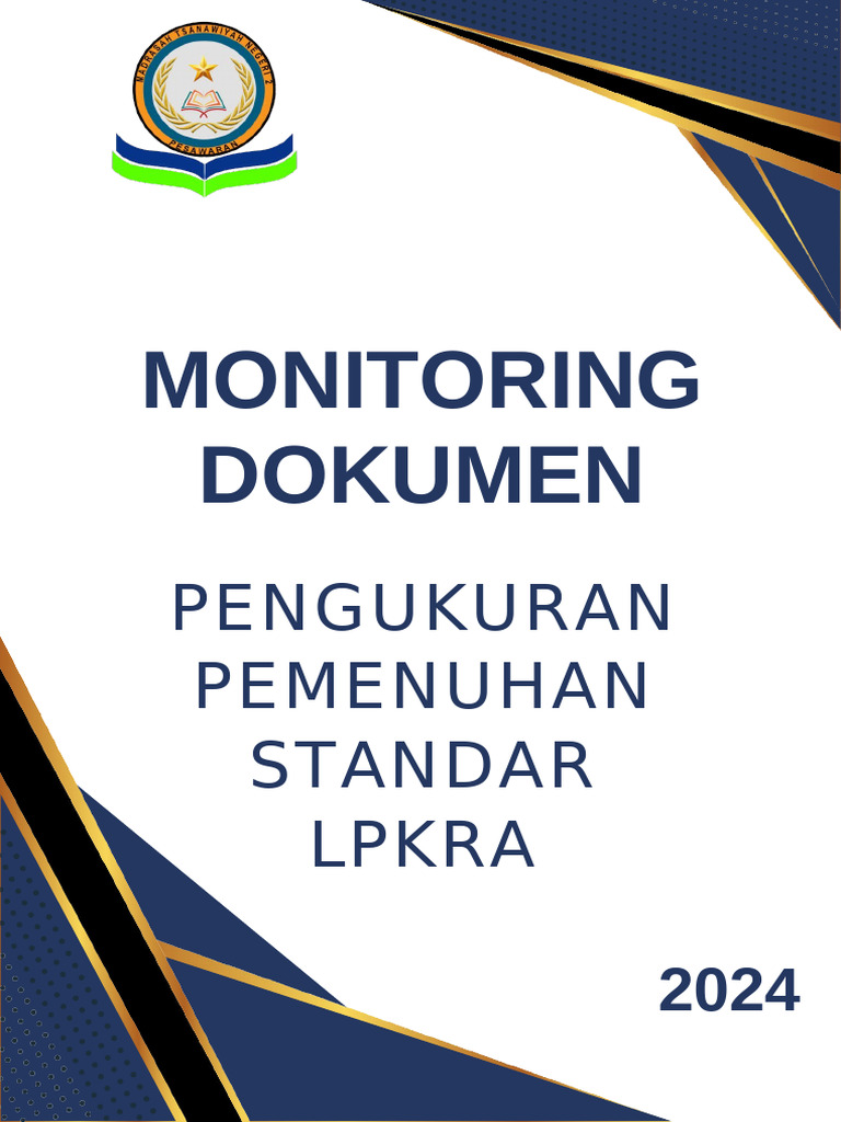 Borang Monitoring Dokumen Lpkra 2024 | PDF