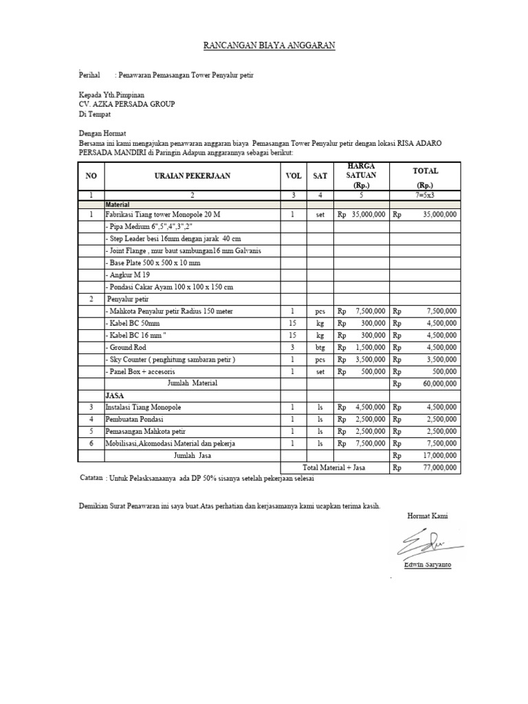 RAB Tower Monopole-1 | PDF
