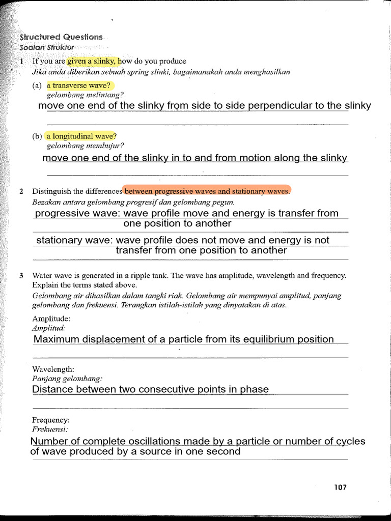 Physics Activity Book 5.1 | PDF