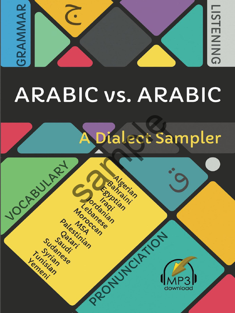 SAMPLE Arabic Vs Arabic A Dialect Sampler Lingualism | PDF | Arabic ...