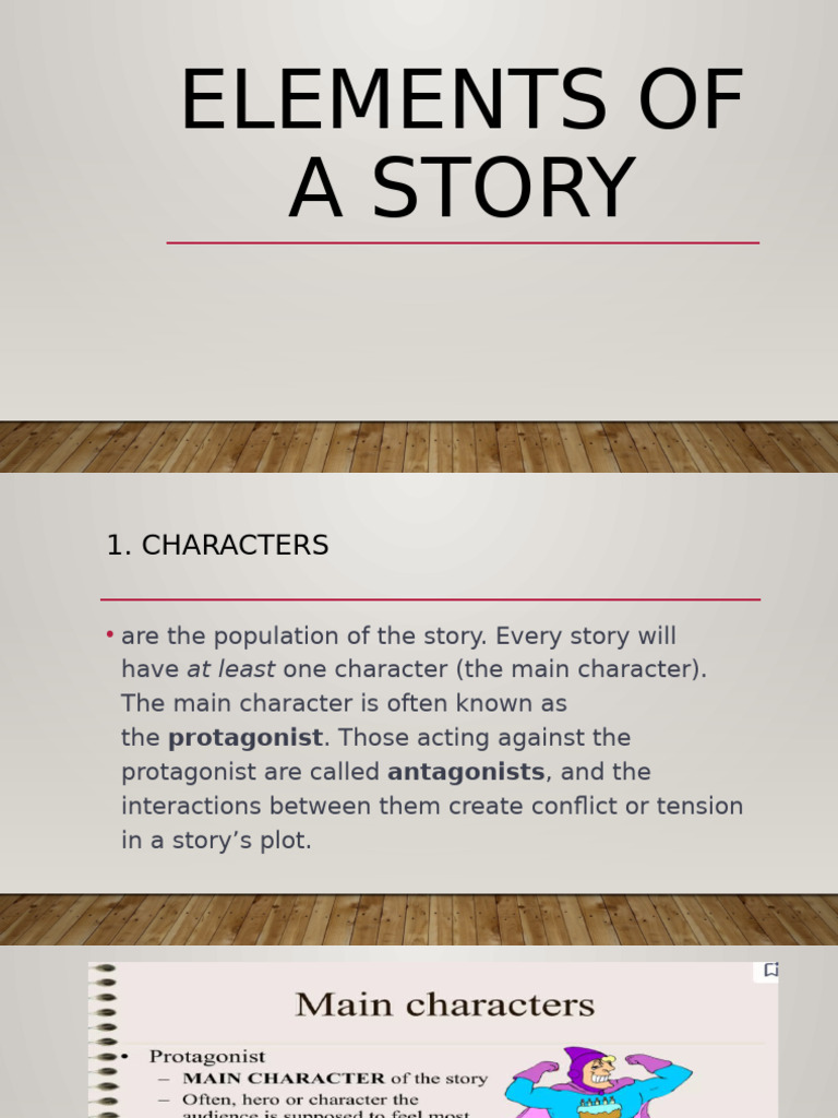 Elements of A Literary Text | PDF | General Fiction