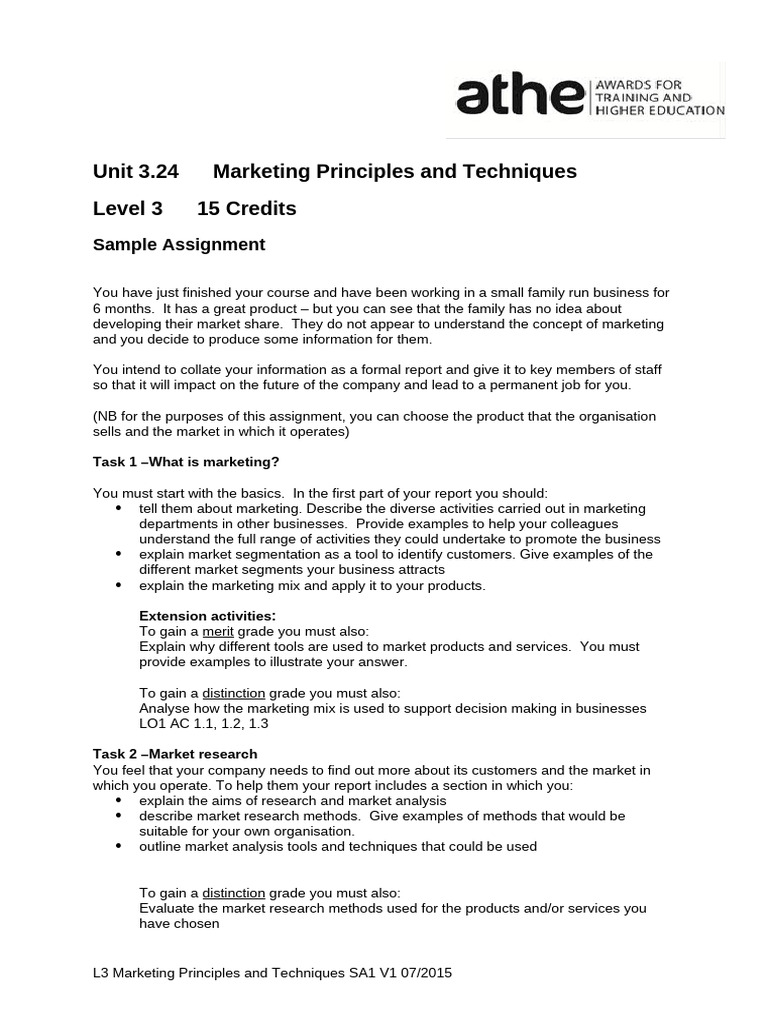 MARKETING PRINCIPLEs | PDF