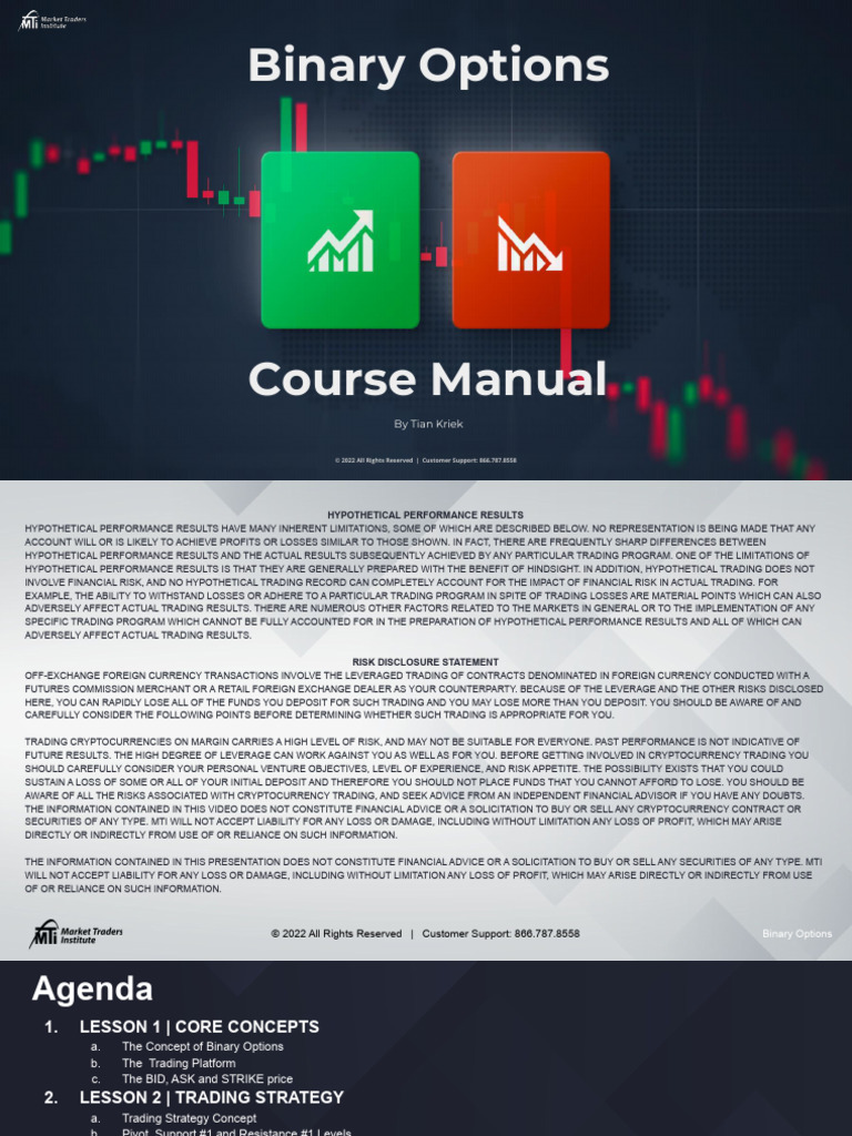 Binary Options Manual en | PDF
