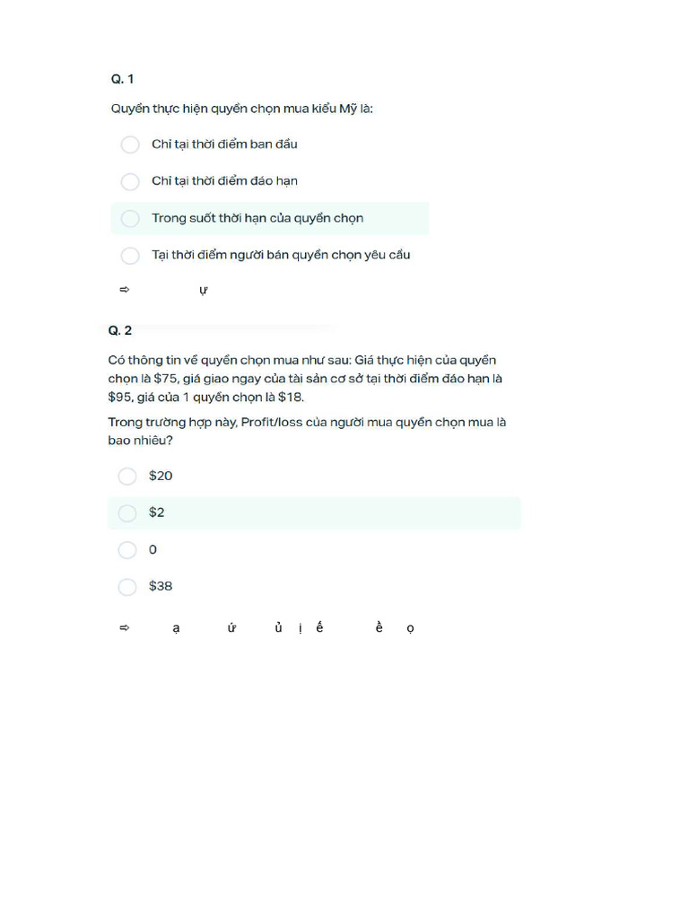 MCQs - Options | PDF