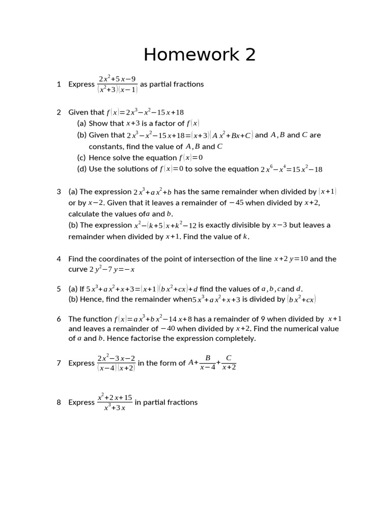 Homework 2 | PDF