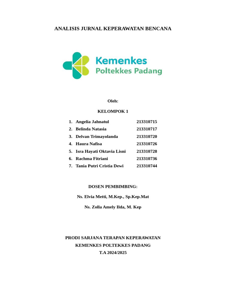 Analisis Jurnal Ebn - Kelompok 1 | PDF