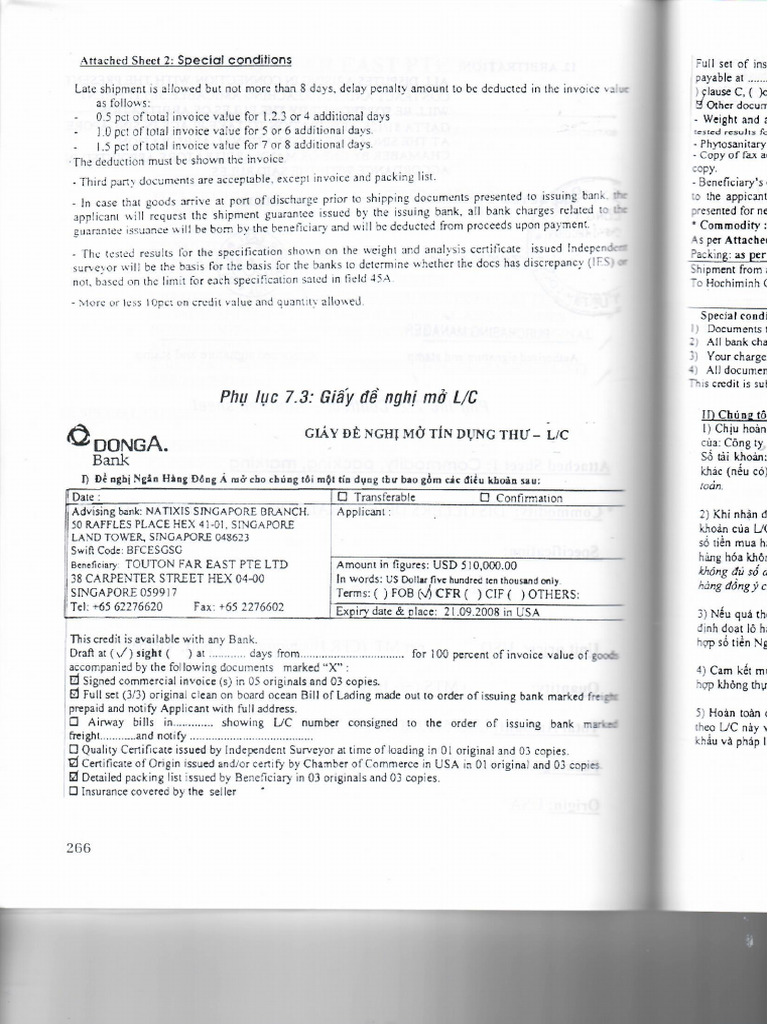 LC Application | PDF