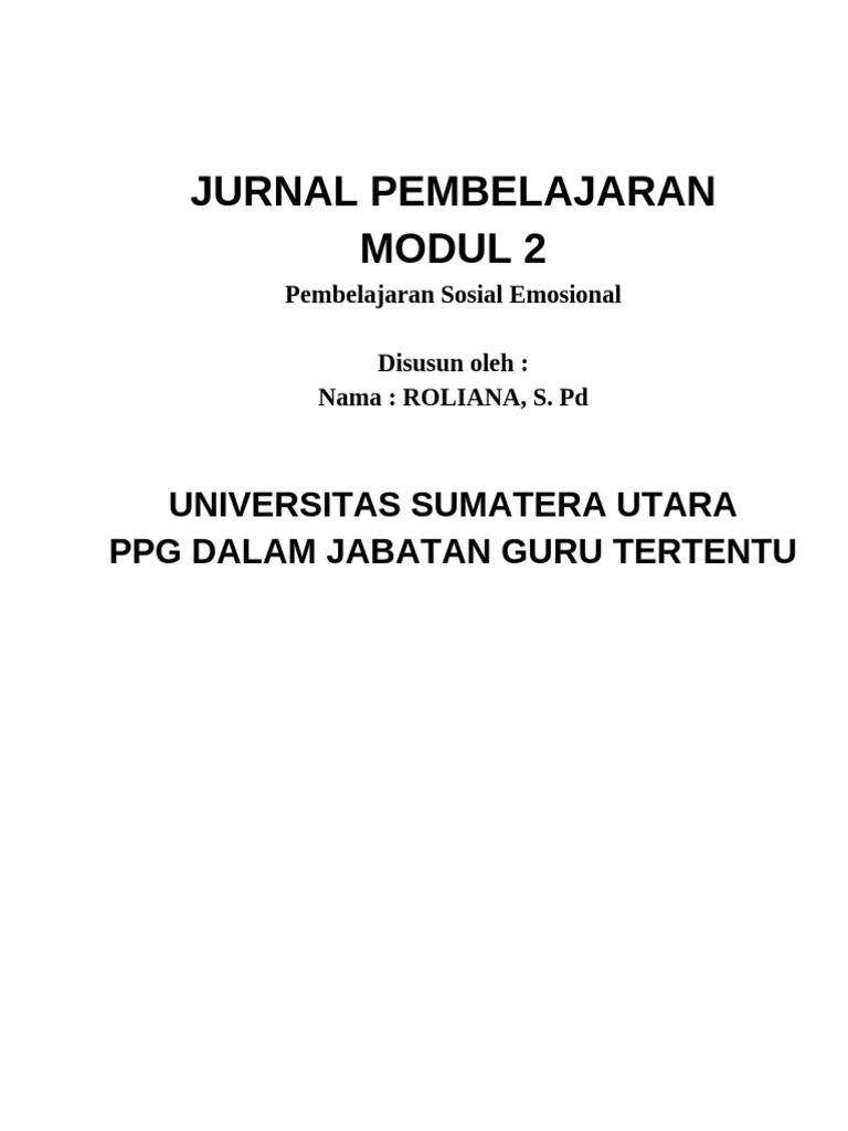 Jurnal Modul 2 | PDF