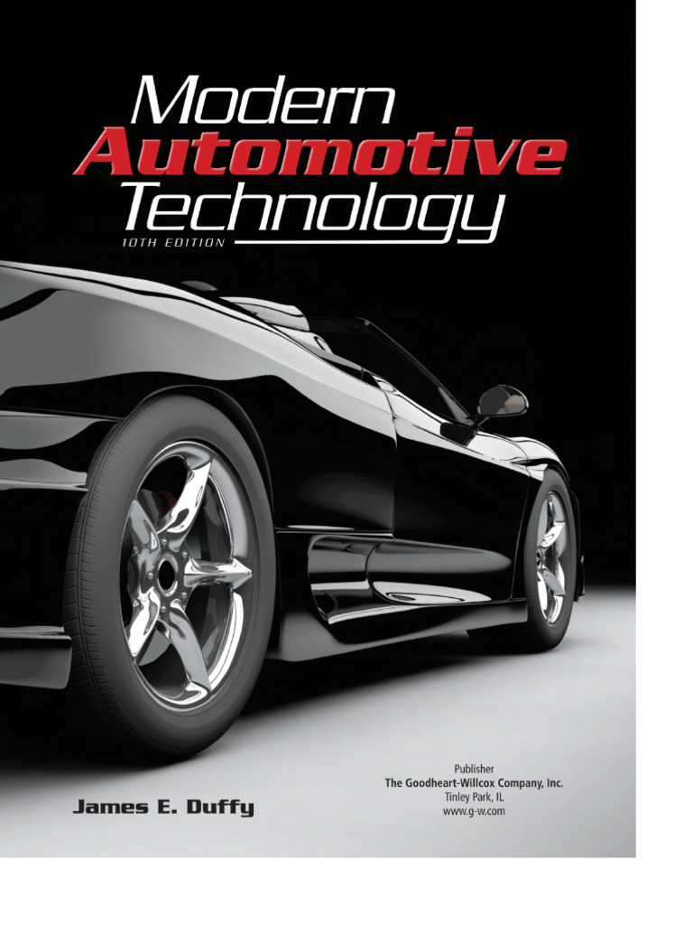 Printable - Modern Automotive Technology 10e, Textbook Page I | PDF