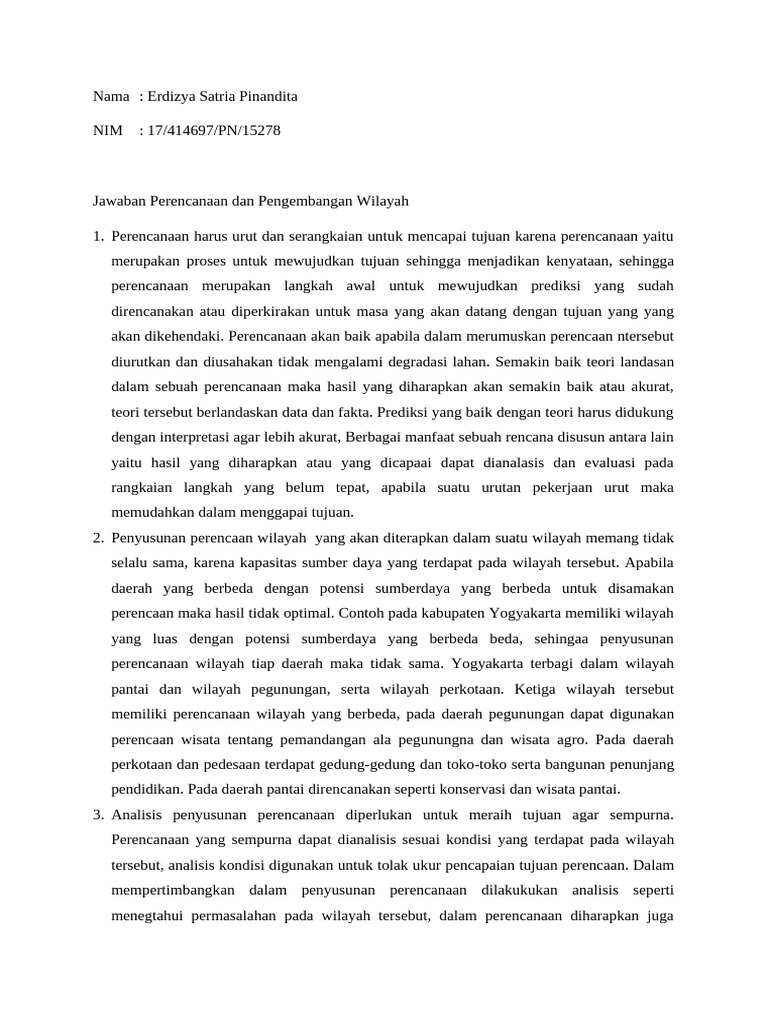 PPW Contoh | PDF