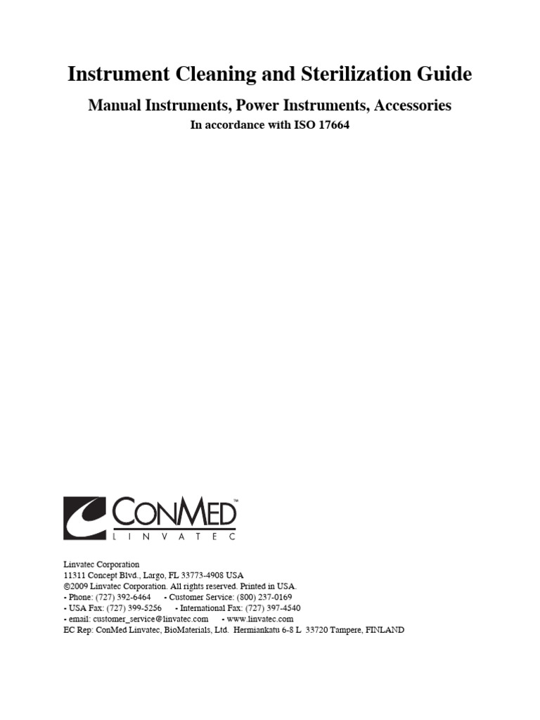 Manual, Instrument Cleaning - (Z-Library) | PDF | Washing Machine ...