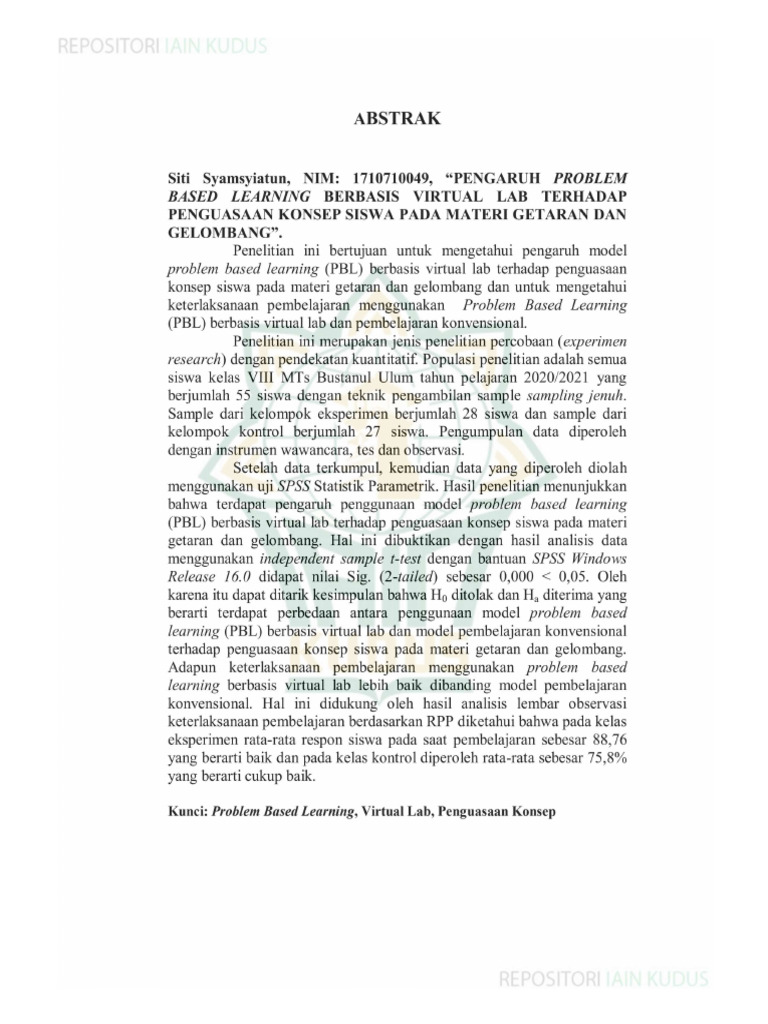 Abstrak | PDF