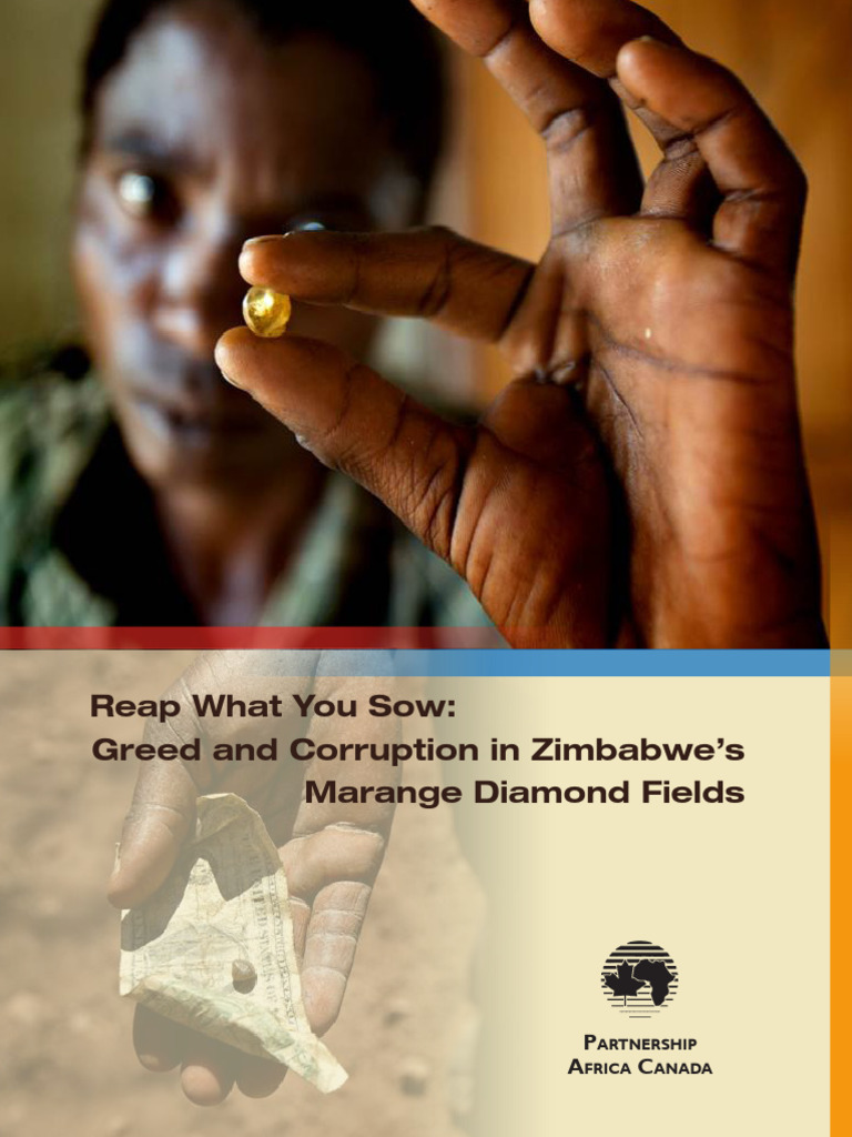 2012 Nov Reap What You Sow Greed and Corruption in Zimbabwes Marange ...