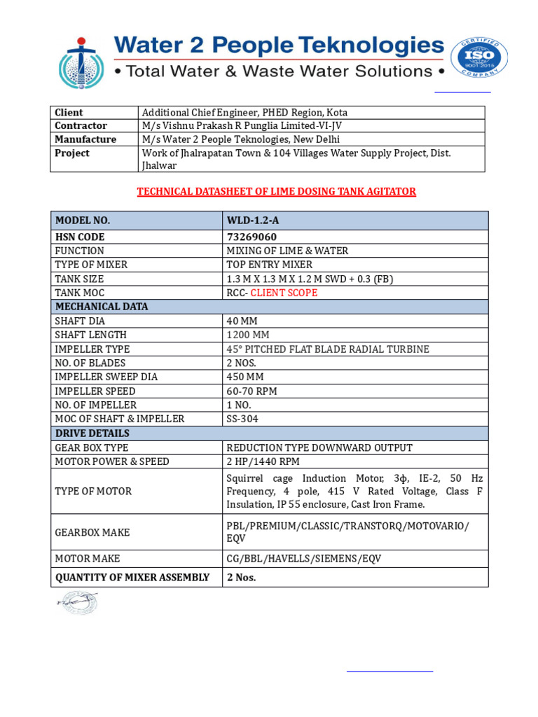 Lime Agitator-Ds+qap+gad | PDF
